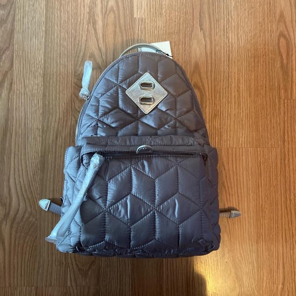 Anne Klein | Bags | Anne Klein Grey Backpack | Poshmark